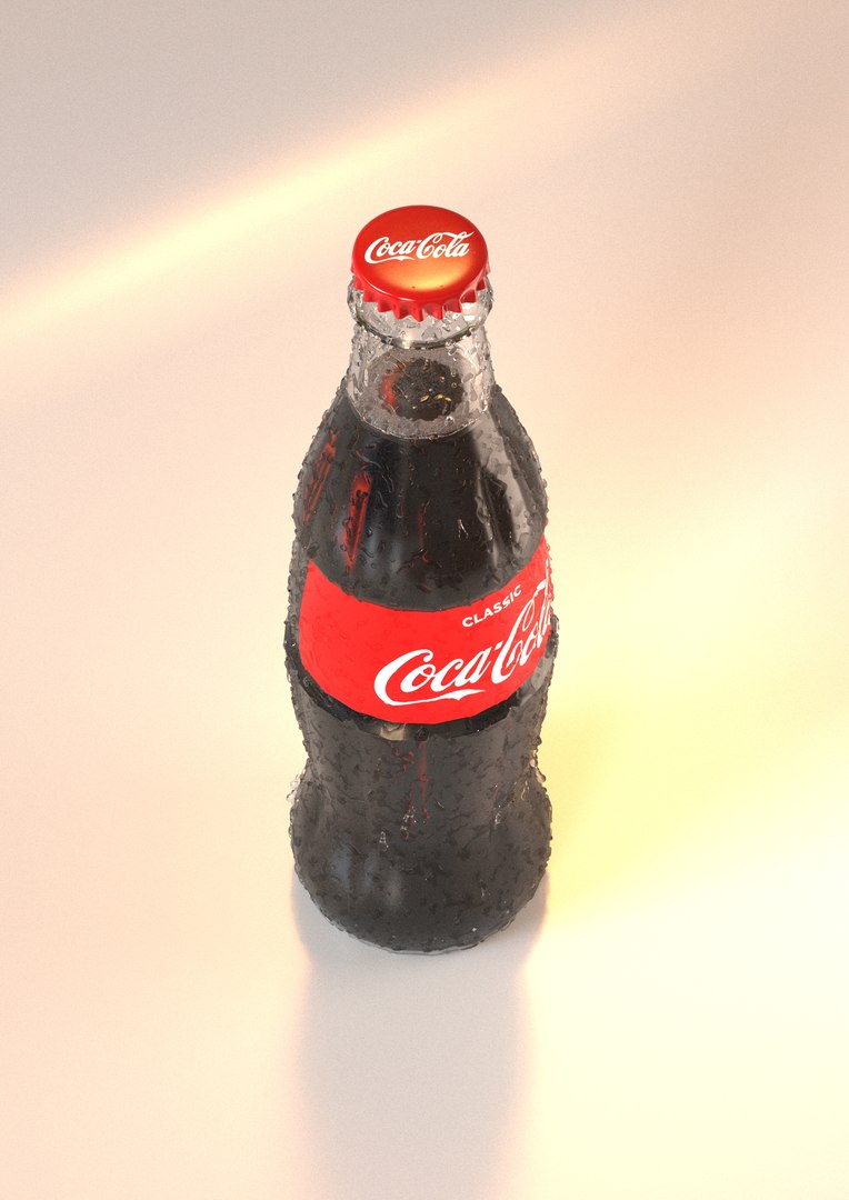 Coca Cola Bottle 3D Model - TurboSquid 1778788