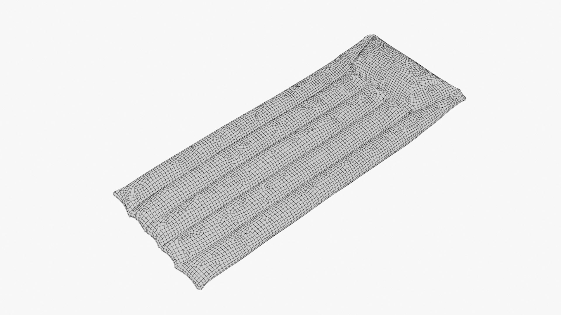 Realistic Inflatable Mattress 3D Model - TurboSquid 1430367