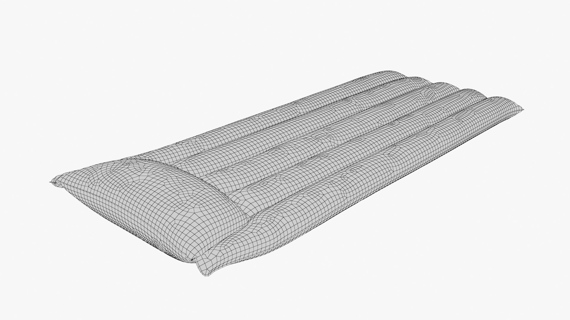 Realistic Inflatable Mattress 3D Model - TurboSquid 1430367