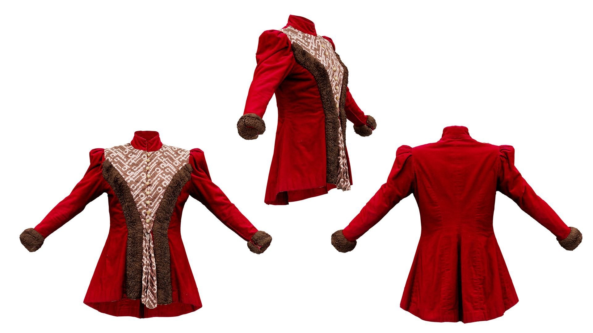 Queen Jacket Model - TurboSquid 1851566