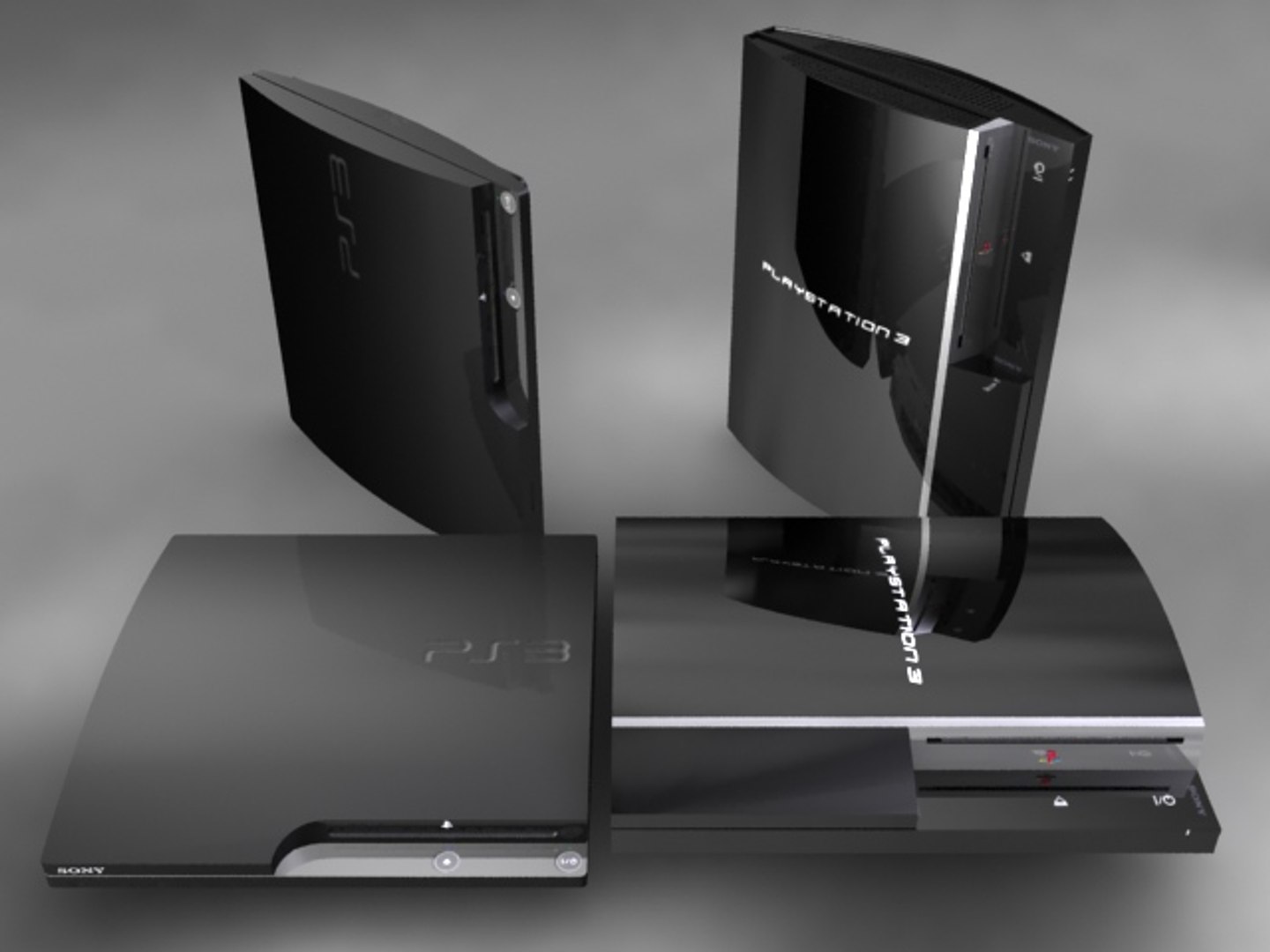 3 Playstation 3d Model