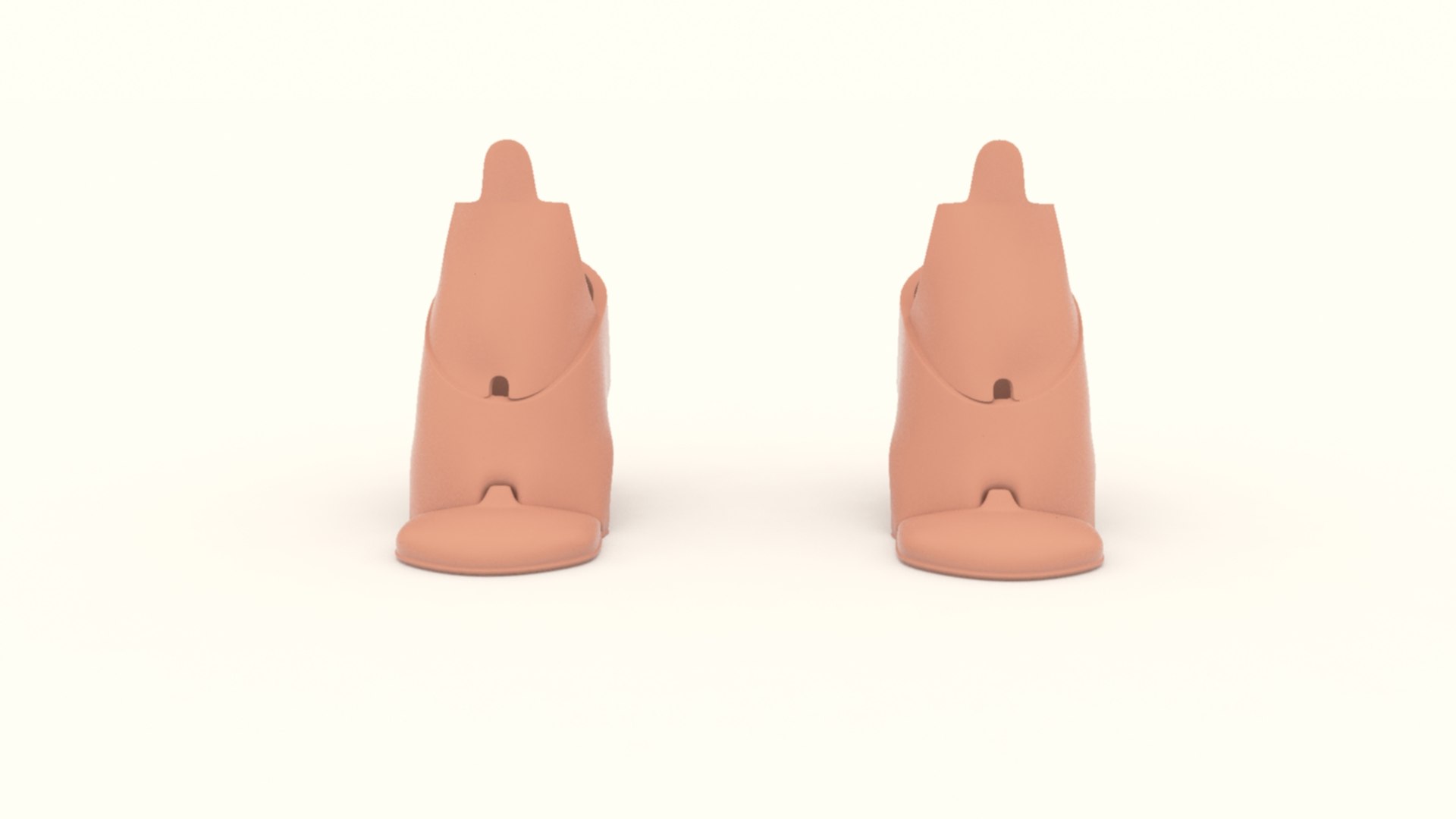 Robotic Female Shoes 3D Model - TurboSquid 1880354