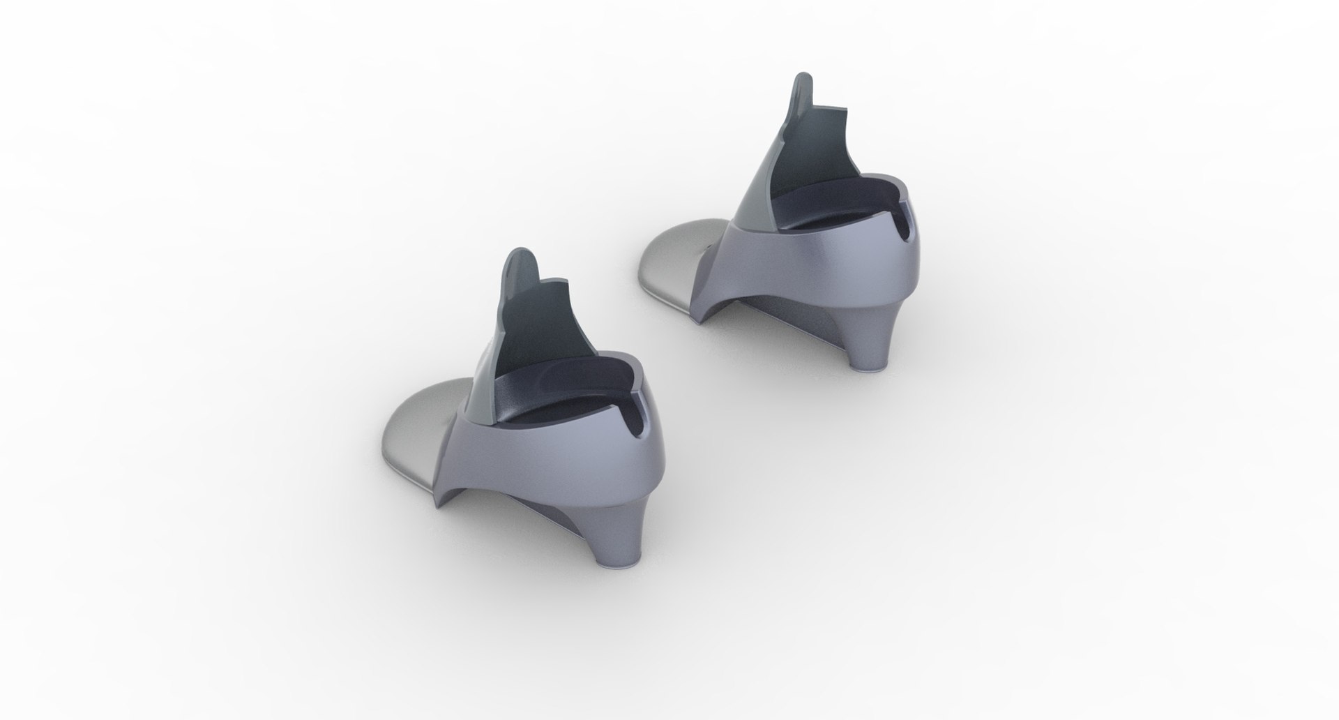 Robotic Female Shoes 3D Model - TurboSquid 1880354