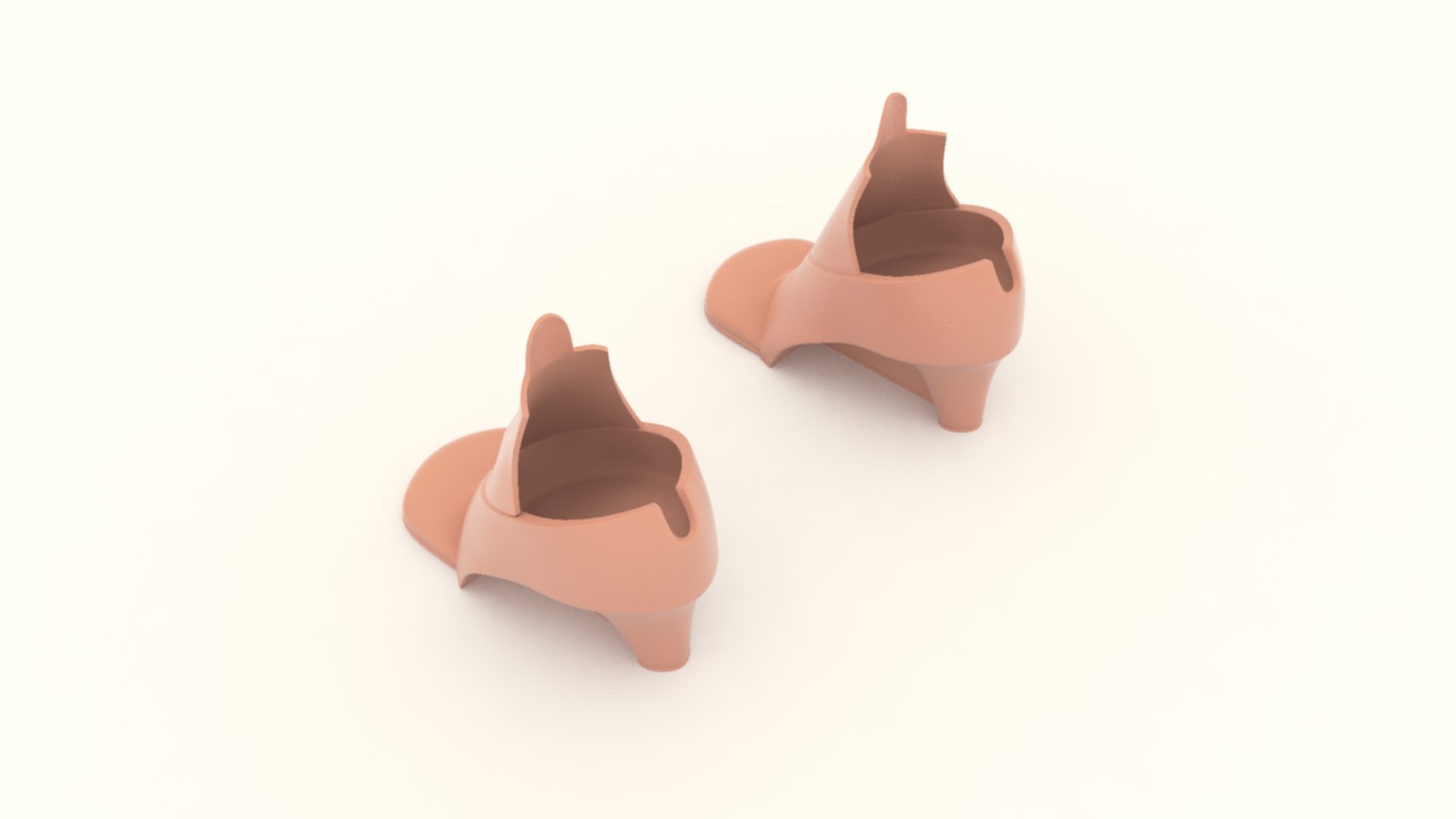 Robotic Female Shoes 3D Model - TurboSquid 1880354