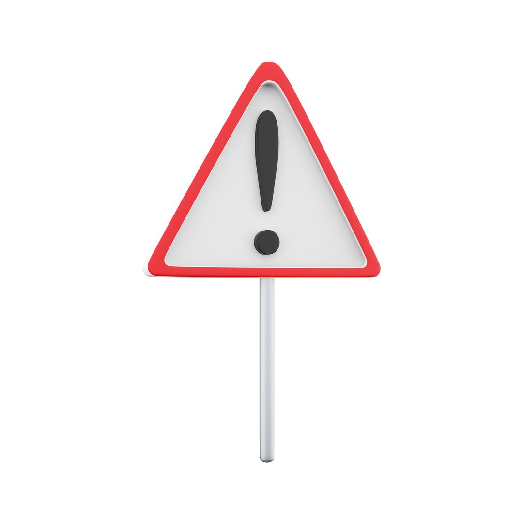 3d Other hazards icon cartoon icon 3D model - TurboSquid 2018154