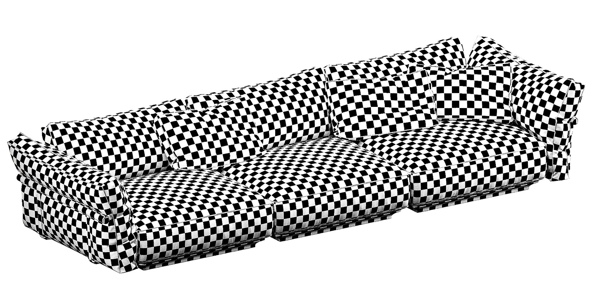 Flexform Camelot 3D Model - TurboSquid 2274734