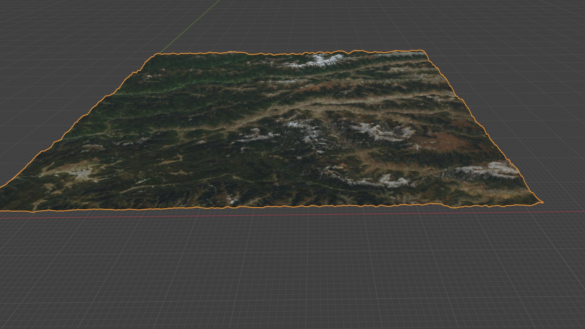 Alp Terrain 2 3D Model - TurboSquid 2196051