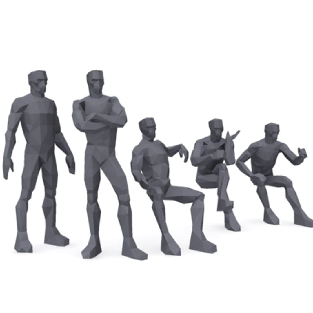 3d Male Man Person Model
