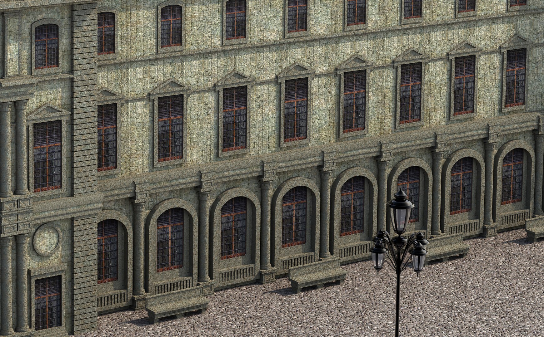 Classic Residence Building 3D - TurboSquid 1776200