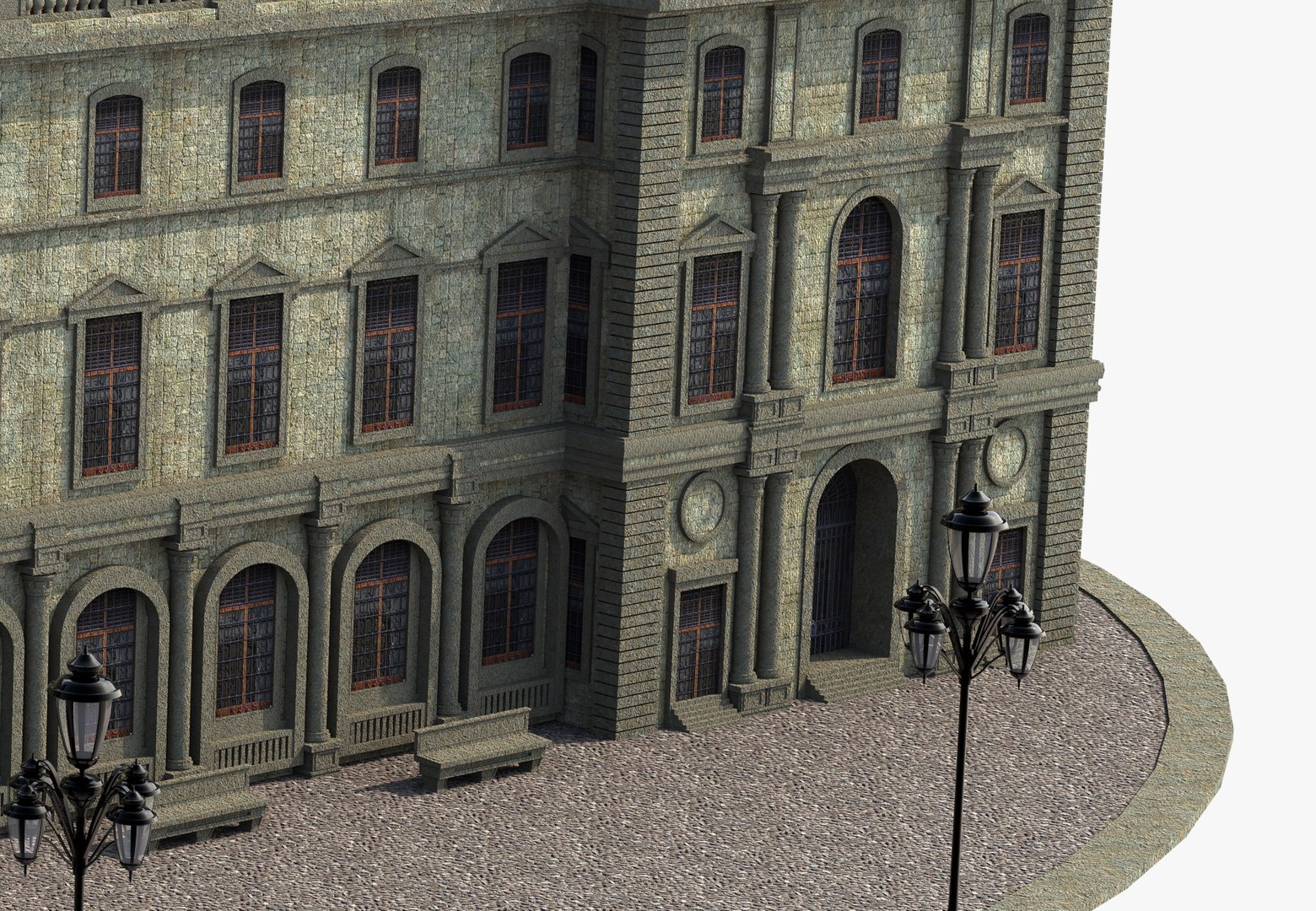 Classic Residence Building 3D - TurboSquid 1776200