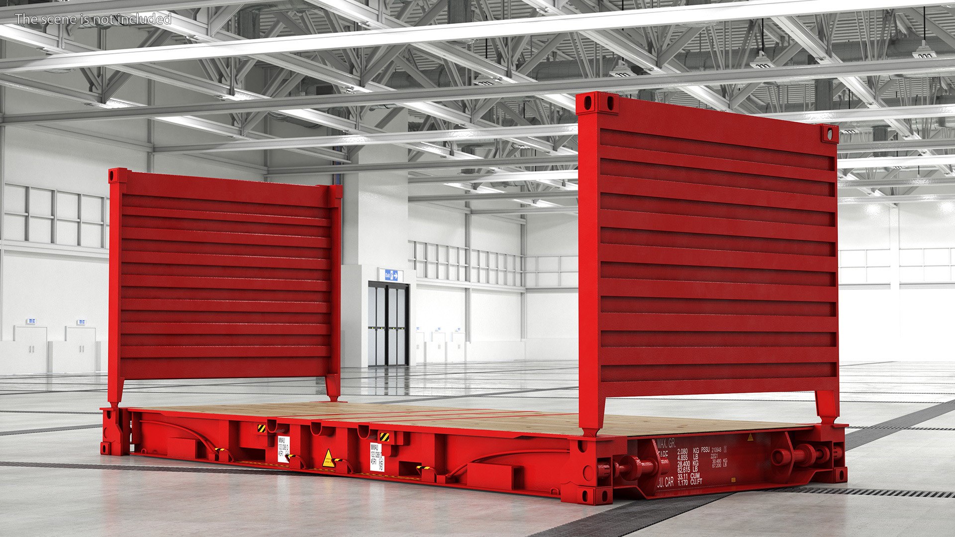 Rectangular Flat Rack Collapsible 3D Model - TurboSquid 2170149