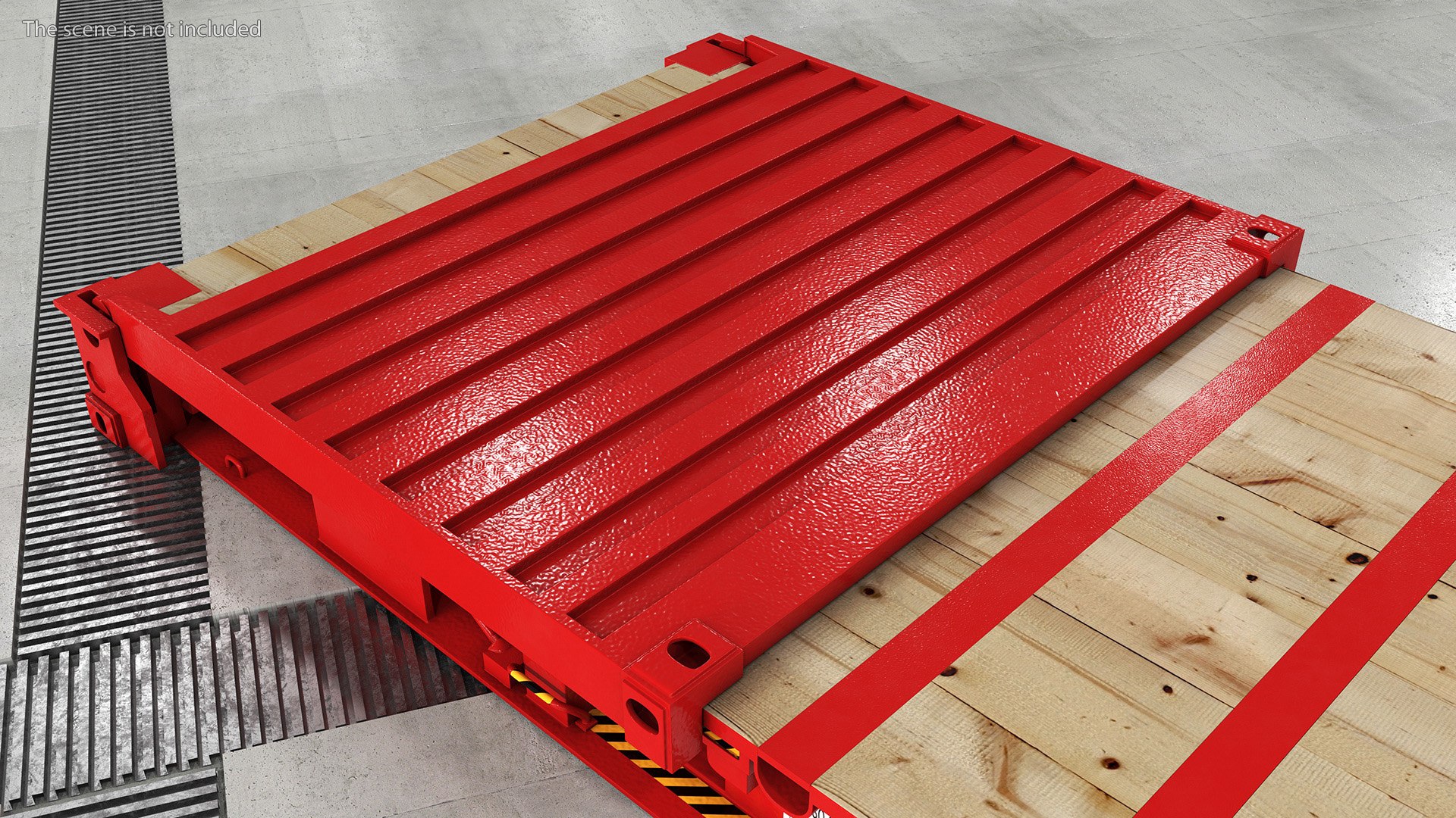 Rectangular Flat Rack Collapsible 3D Model - TurboSquid 2170149