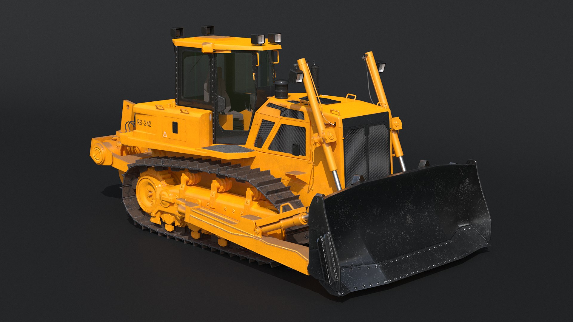 3D model Bulldozer and Heavy Loader PBR Collection - TurboSquid 2064138