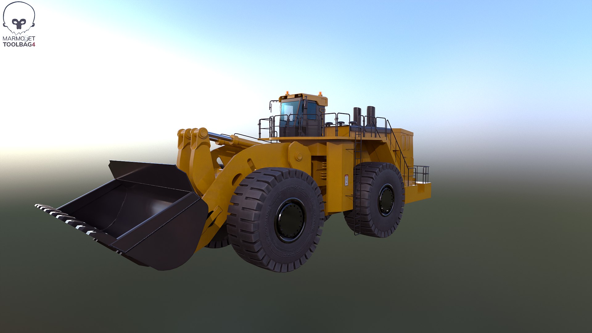 3D model Bulldozer and Heavy Loader PBR Collection - TurboSquid 2064138
