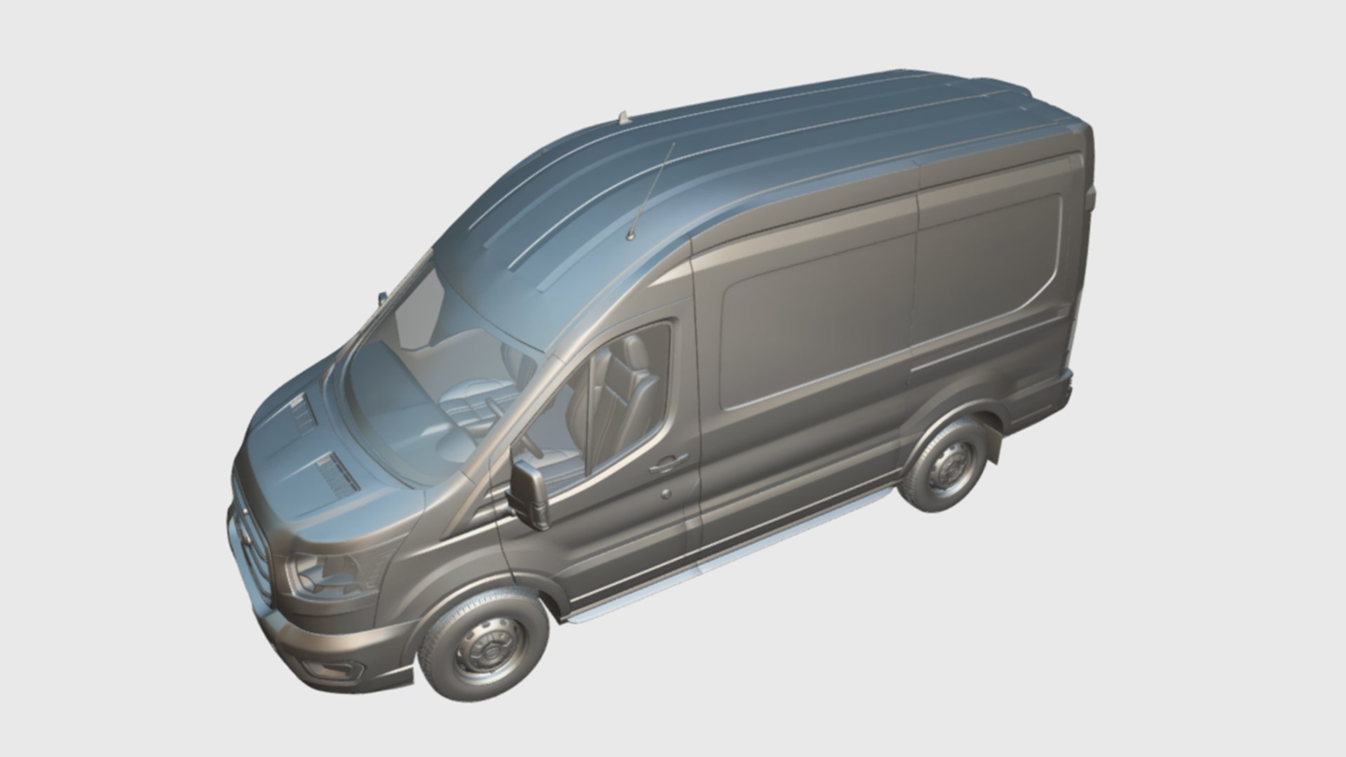 Ford Transit H2 330 L2 3D - TurboSquid 2261056