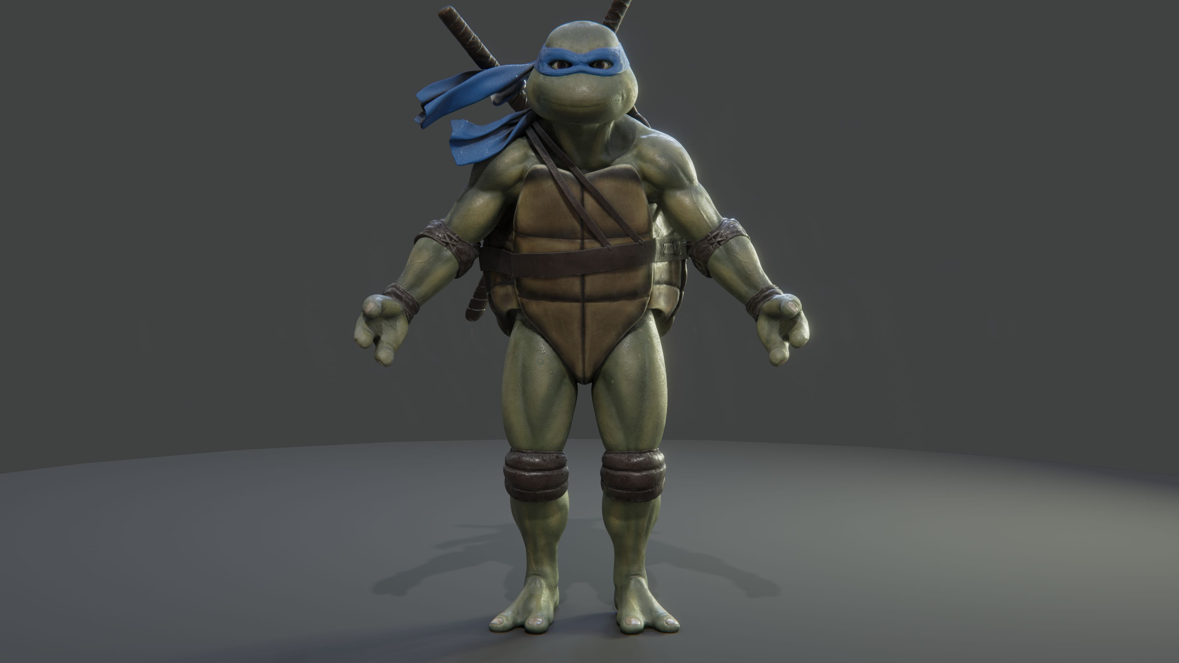 3D leonardo teenage mutant ninja turtles - TurboSquid 1518821