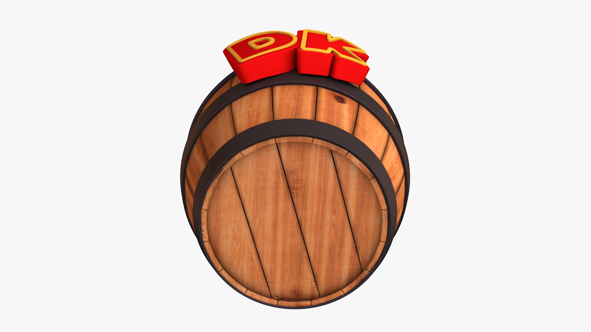 3D Dk Barrel - Donkey Kong - TurboSquid 1536818