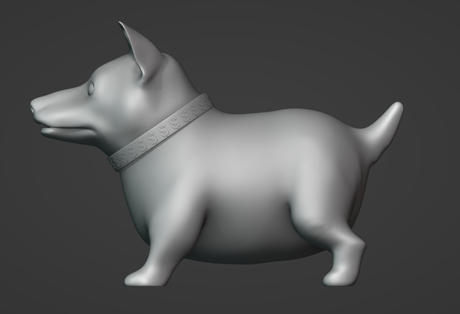 3D Doggy Bank Model - TurboSquid 2078353