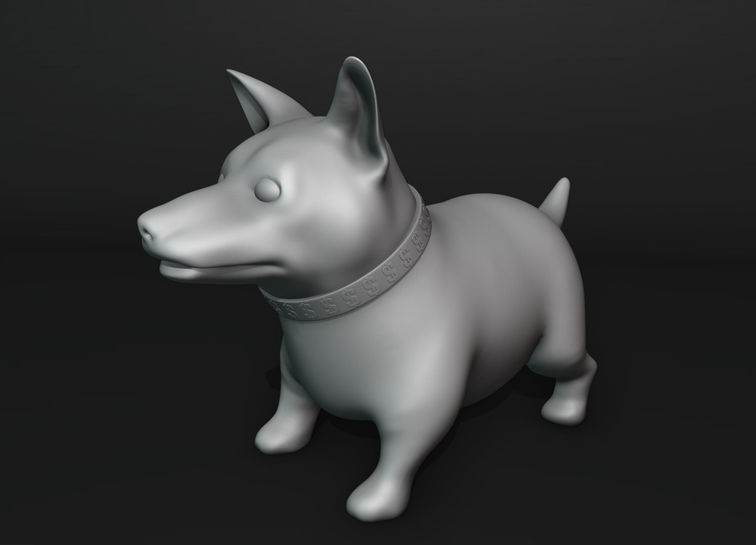 3D Doggy Bank Model - TurboSquid 2078353