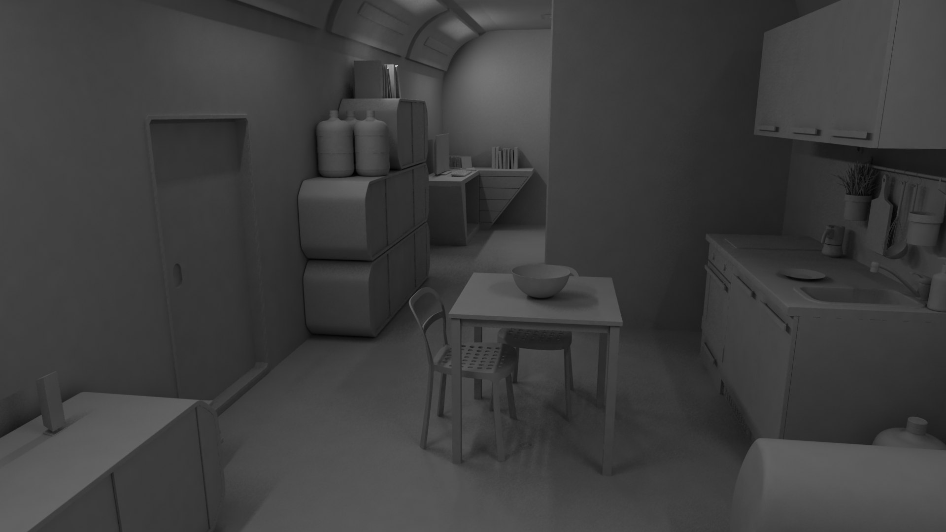 Fallout Bunker 3D Model - TurboSquid 1469698
