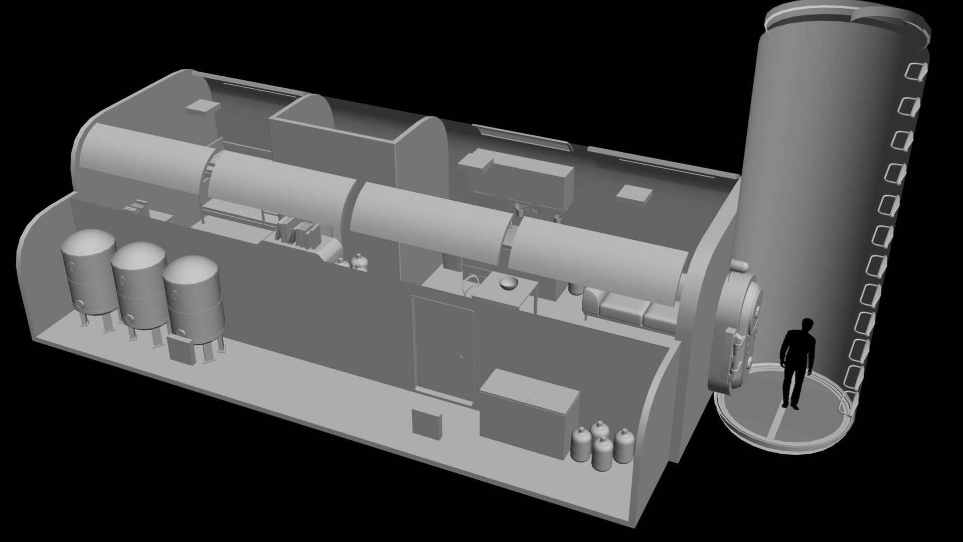 Fallout Bunker 3D Model - TurboSquid 1469698