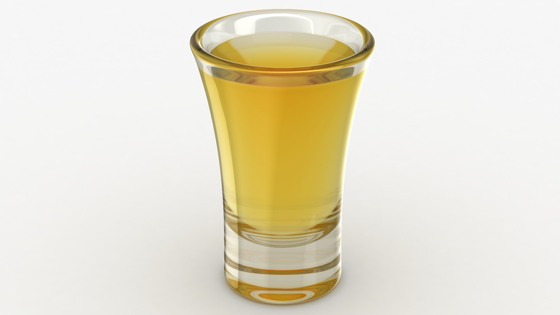 3D Realistic Gold Tequila Shot Model - TurboSquid 1560244