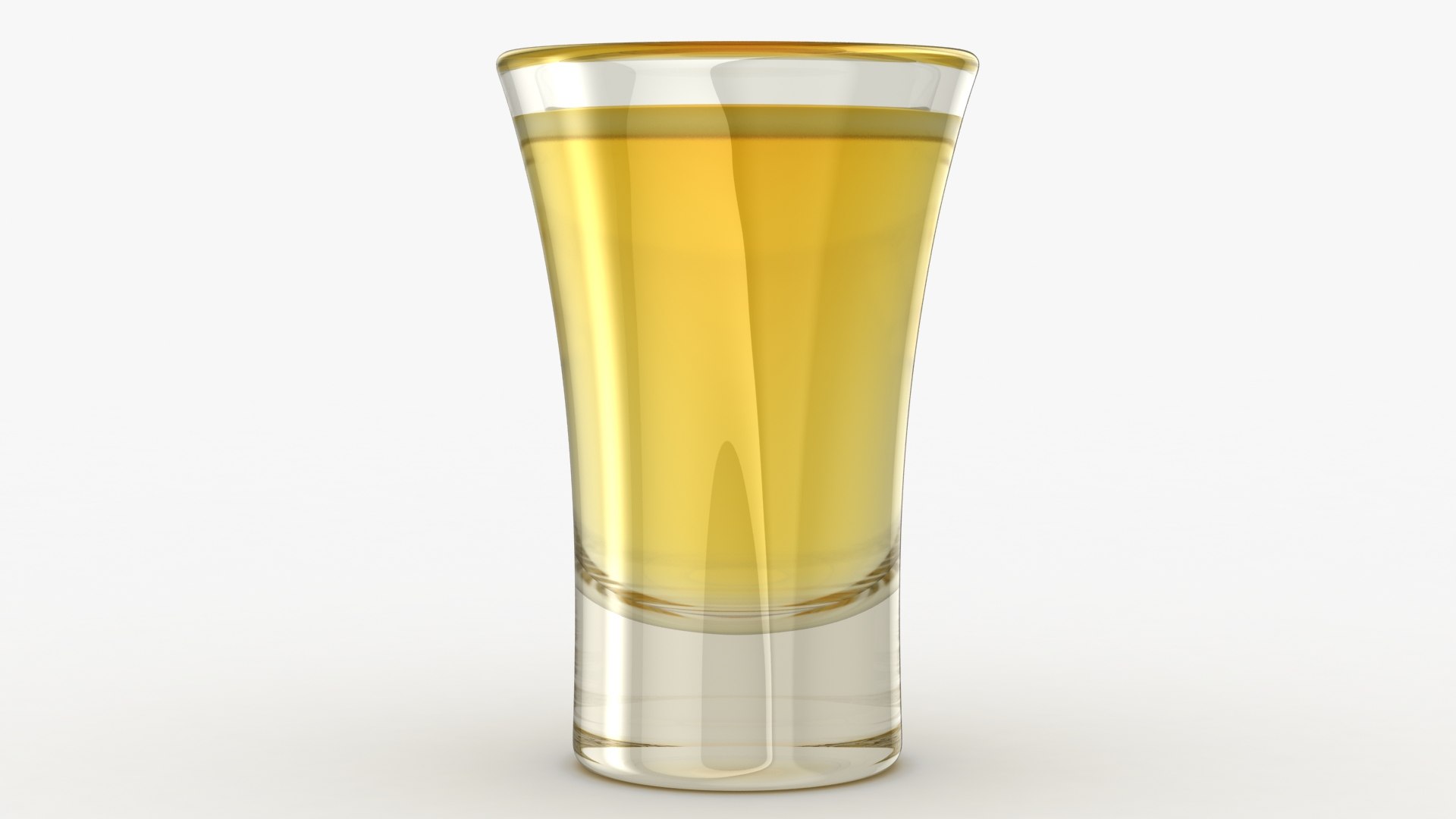 3D Realistic Gold Tequila Shot Model - TurboSquid 1560244