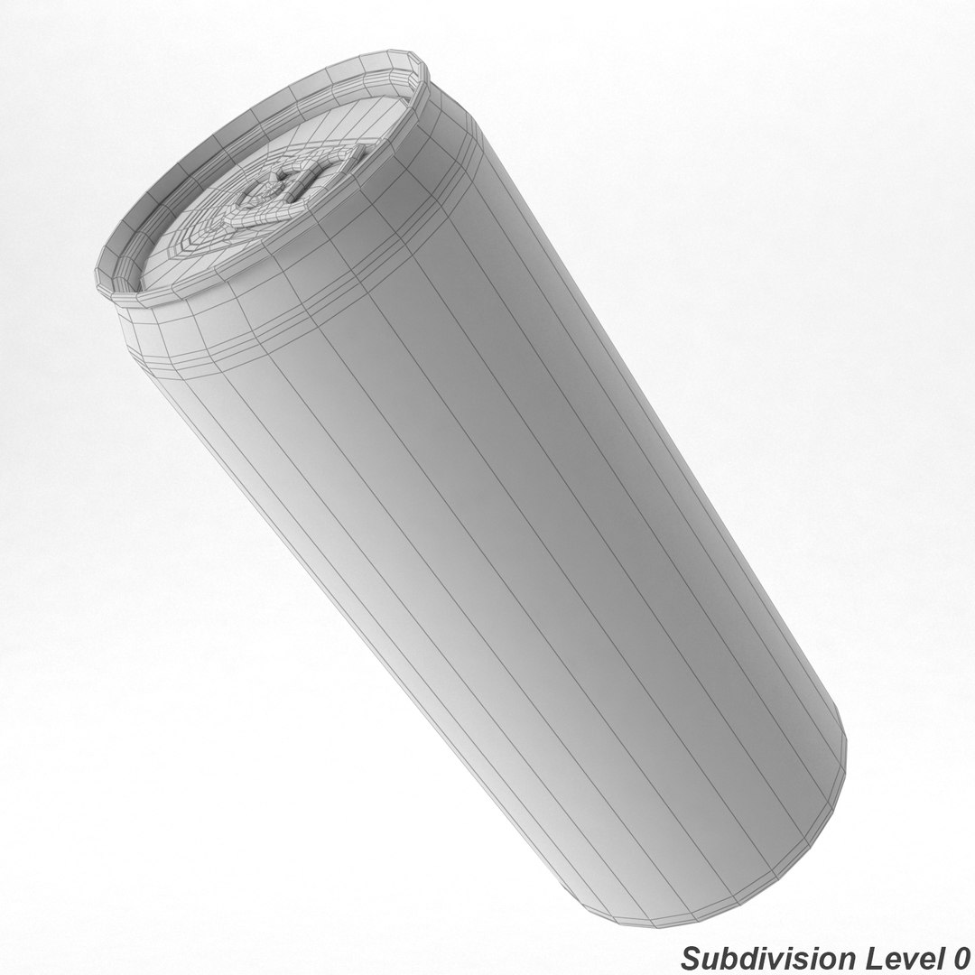 3D Aluminium 330ml Slim - TurboSquid 1254189