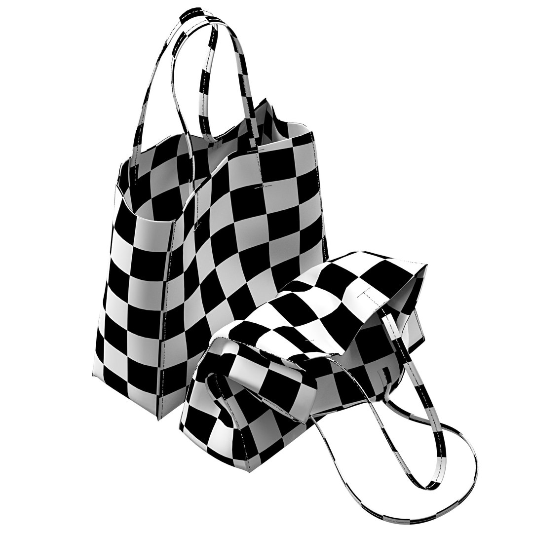 3D Shoper Bag ZARA - TurboSquid 2144718
