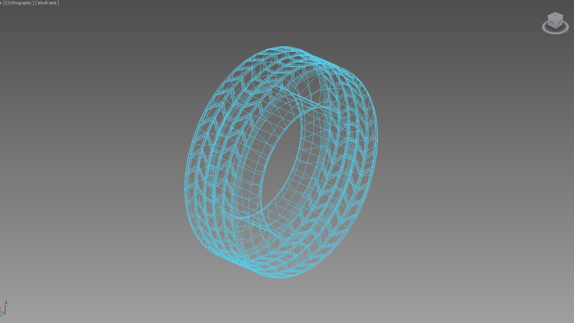 Basic Tire Model - TurboSquid 2078302