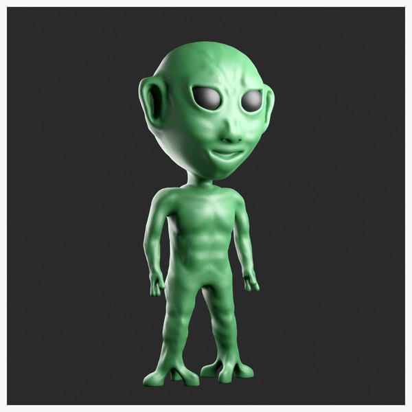 modelo 3d Alien - TurboSquid 2059141