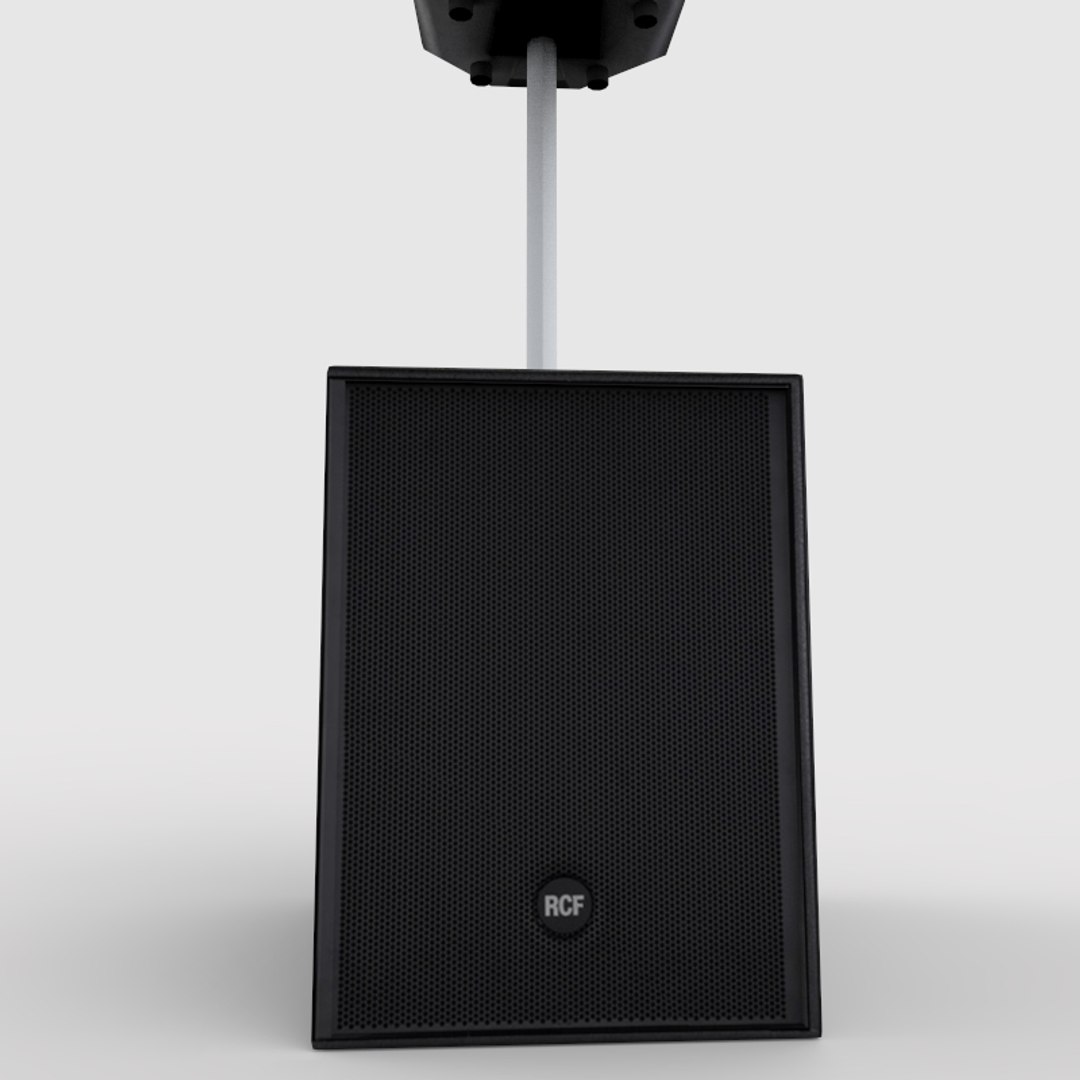 Rcf Speaker 3d Model
