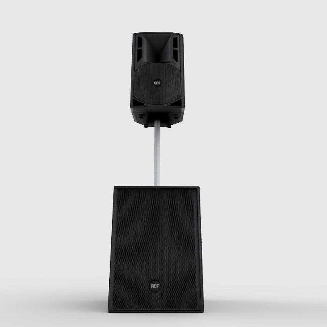 Rcf Speaker 3d Model