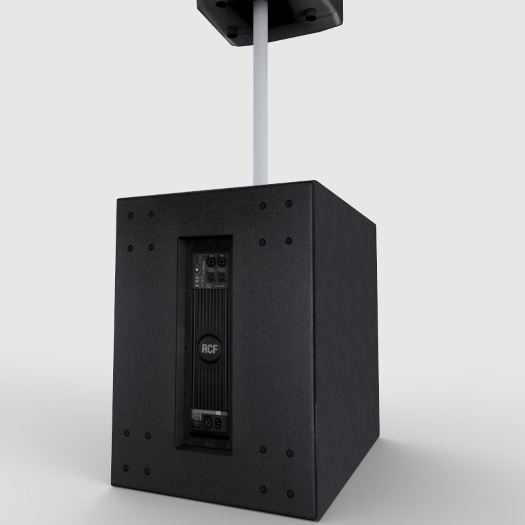 Rcf Speaker 3d Model