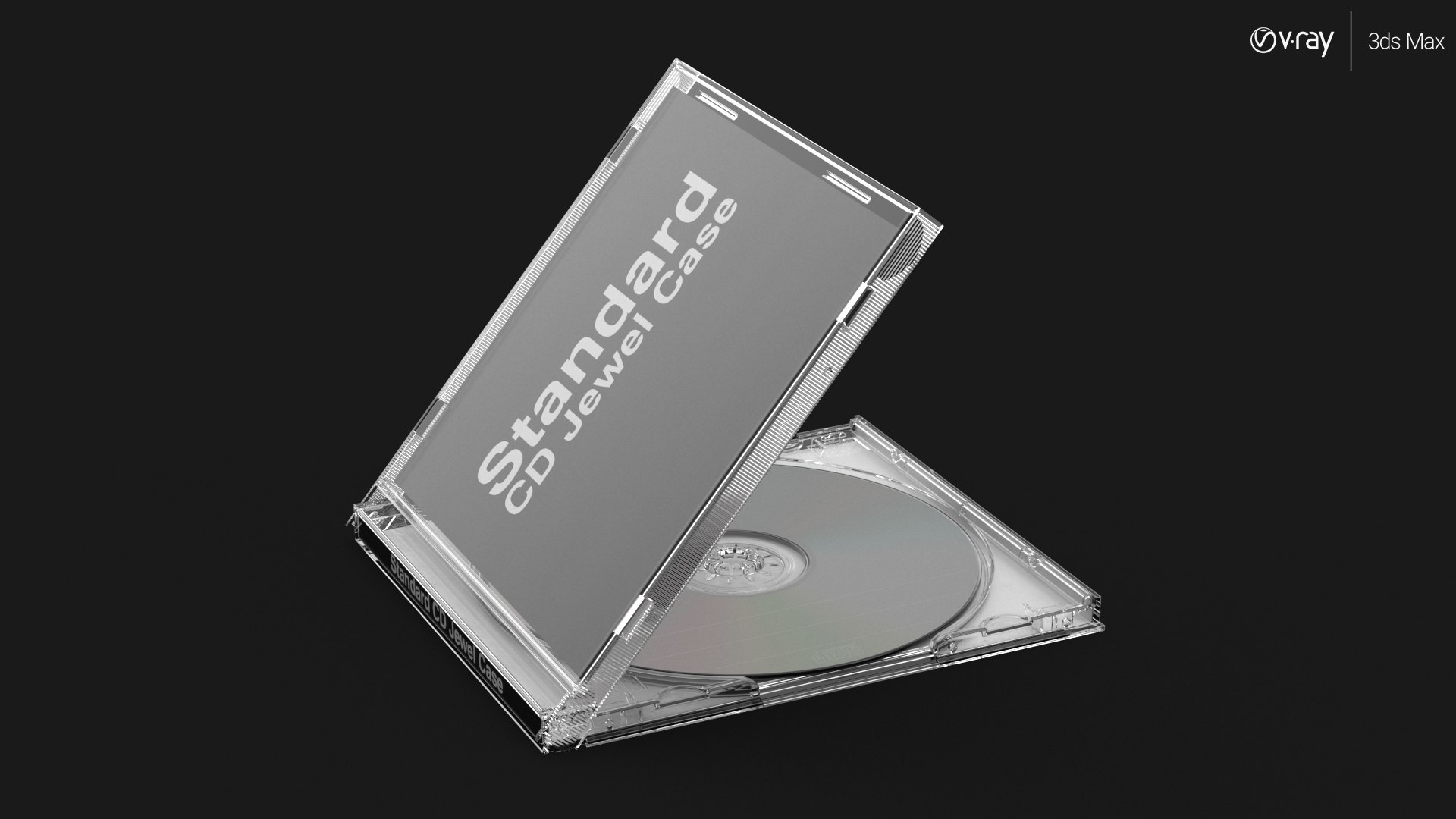 3D Standard CD Jewel Case A model - TurboSquid 2175405