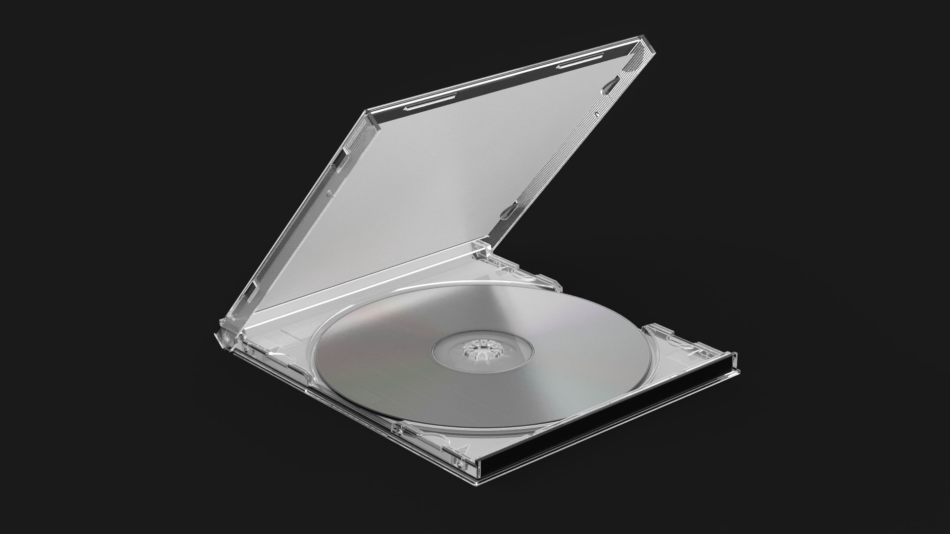 3D Standard CD Jewel Case A model - TurboSquid 2175405