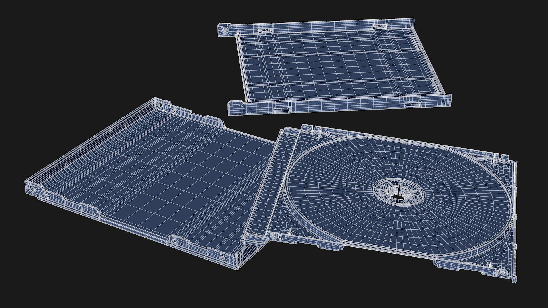 3D Standard CD Jewel Case A model - TurboSquid 2175405