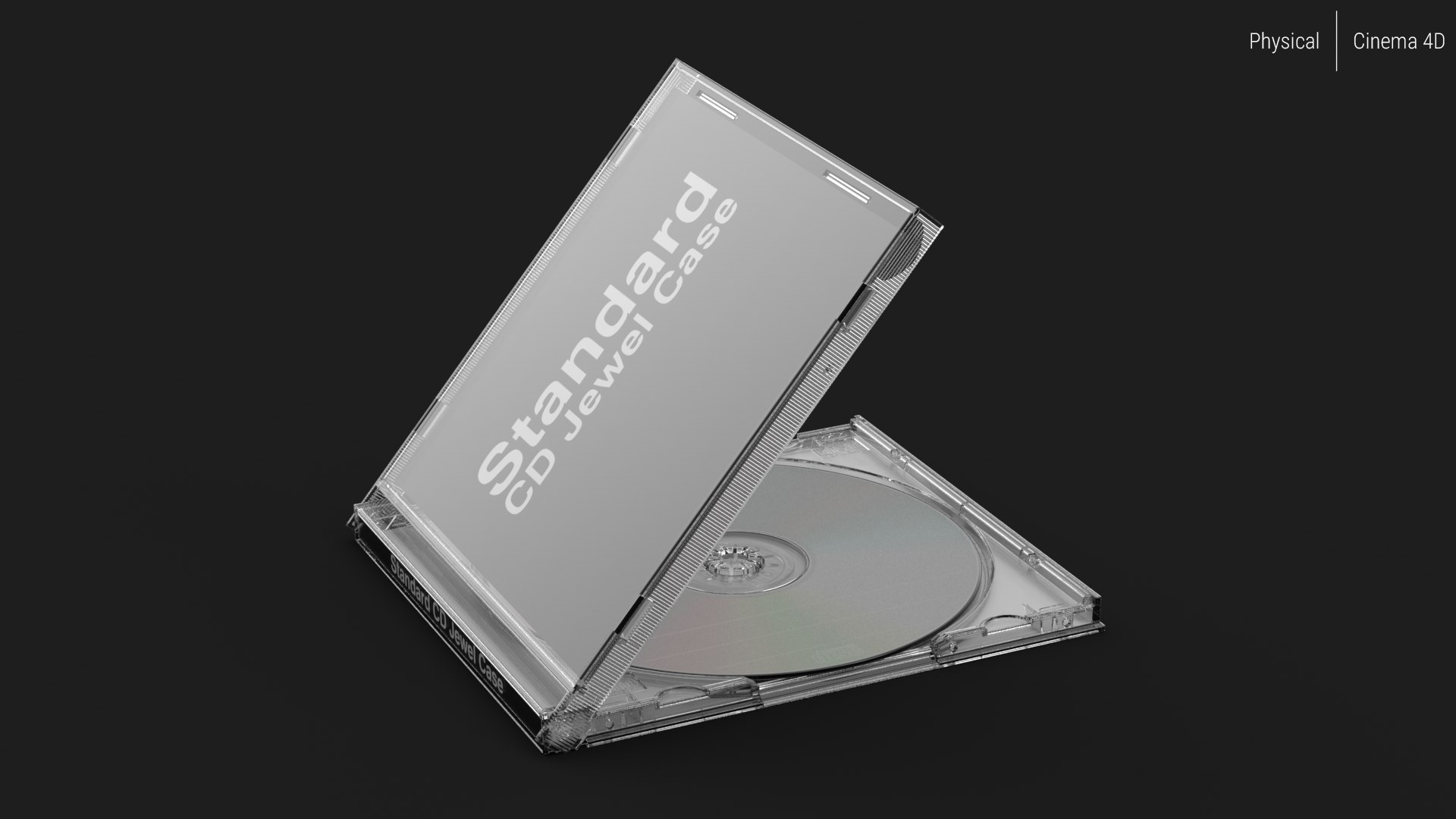 3D Standard CD Jewel Case A model - TurboSquid 2175405