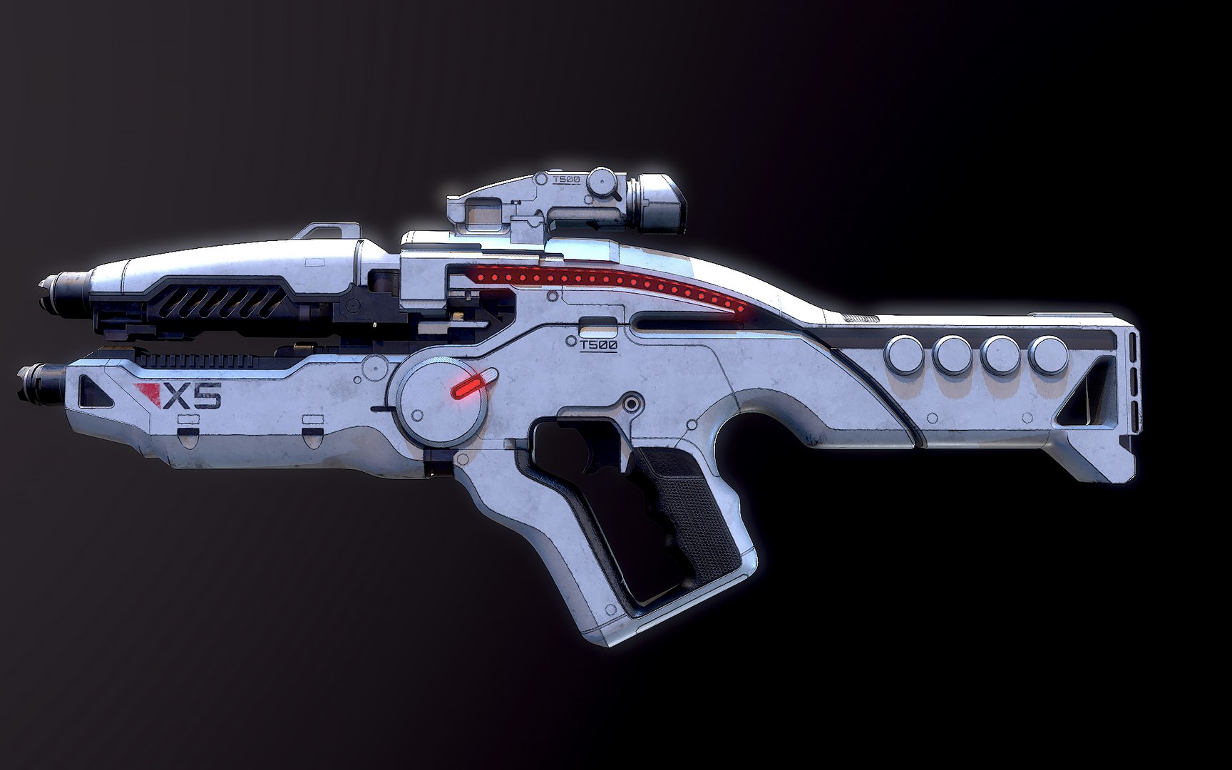 X5 Ghost Mass Effect 3D Model - TurboSquid 2333248