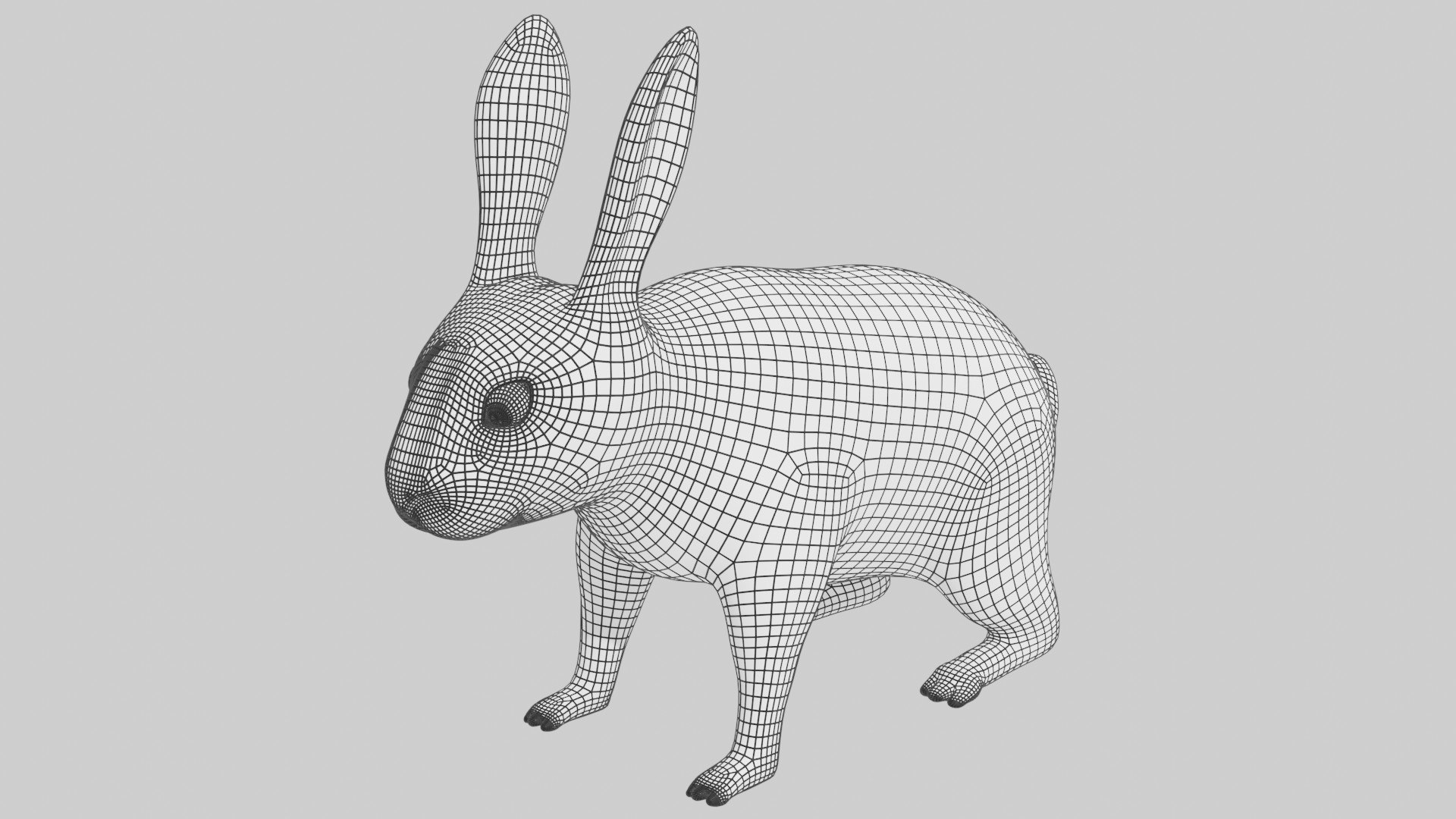 3D Realistic Rigged Hare Model - TurboSquid 1669527