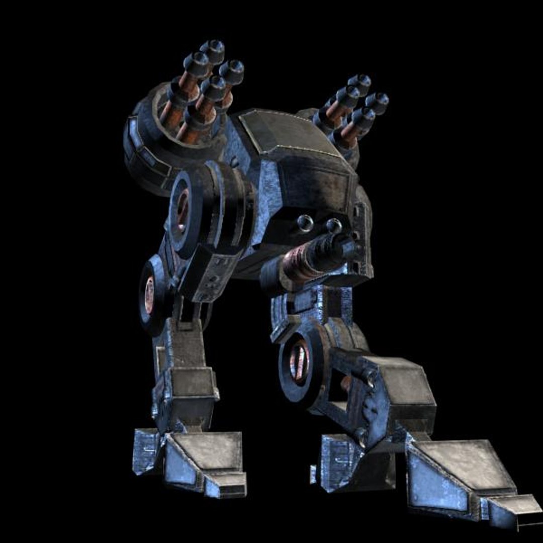 mech robot 3d model