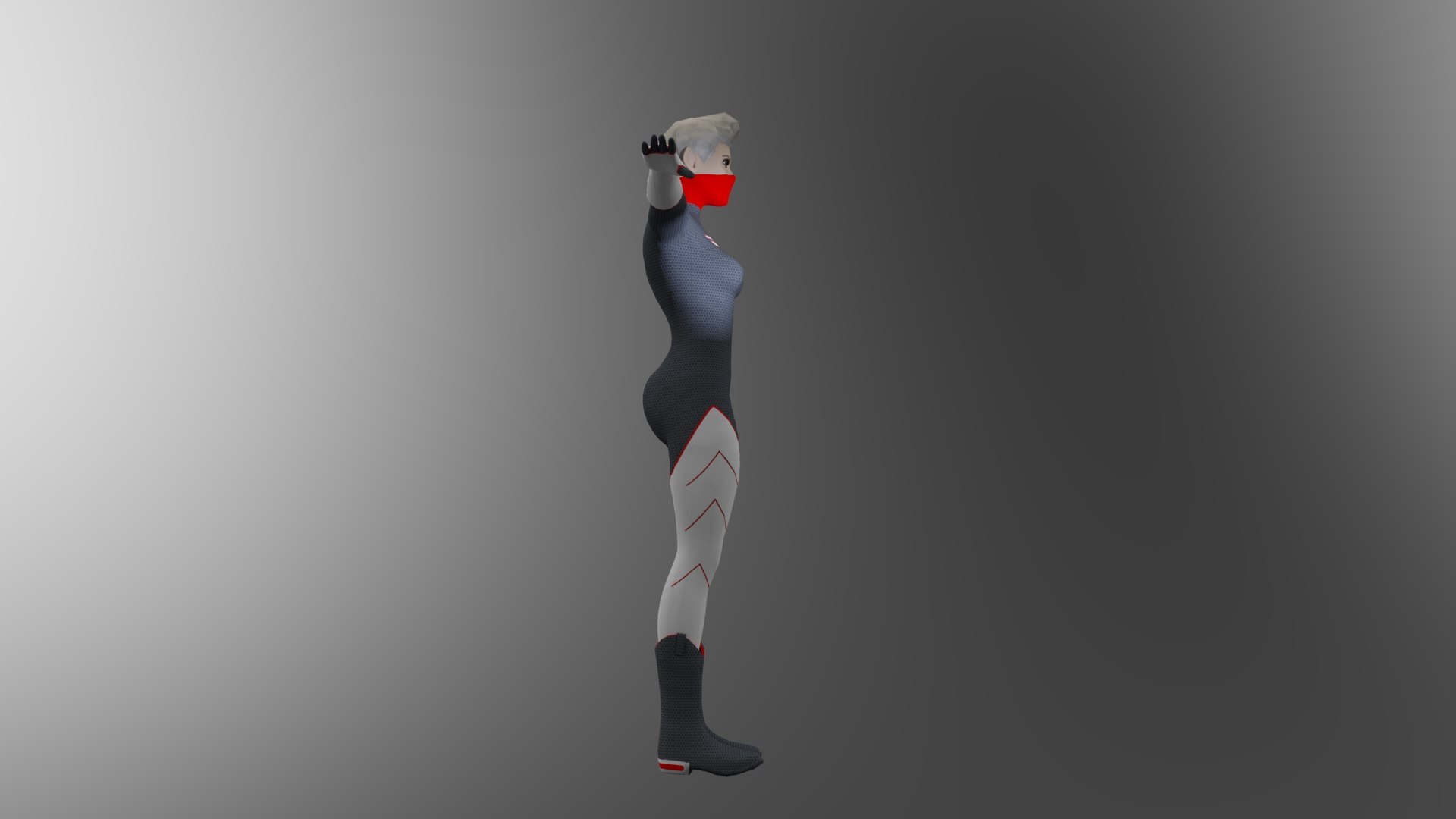 Superhero Character 4k 3D Model - TurboSquid 1232375