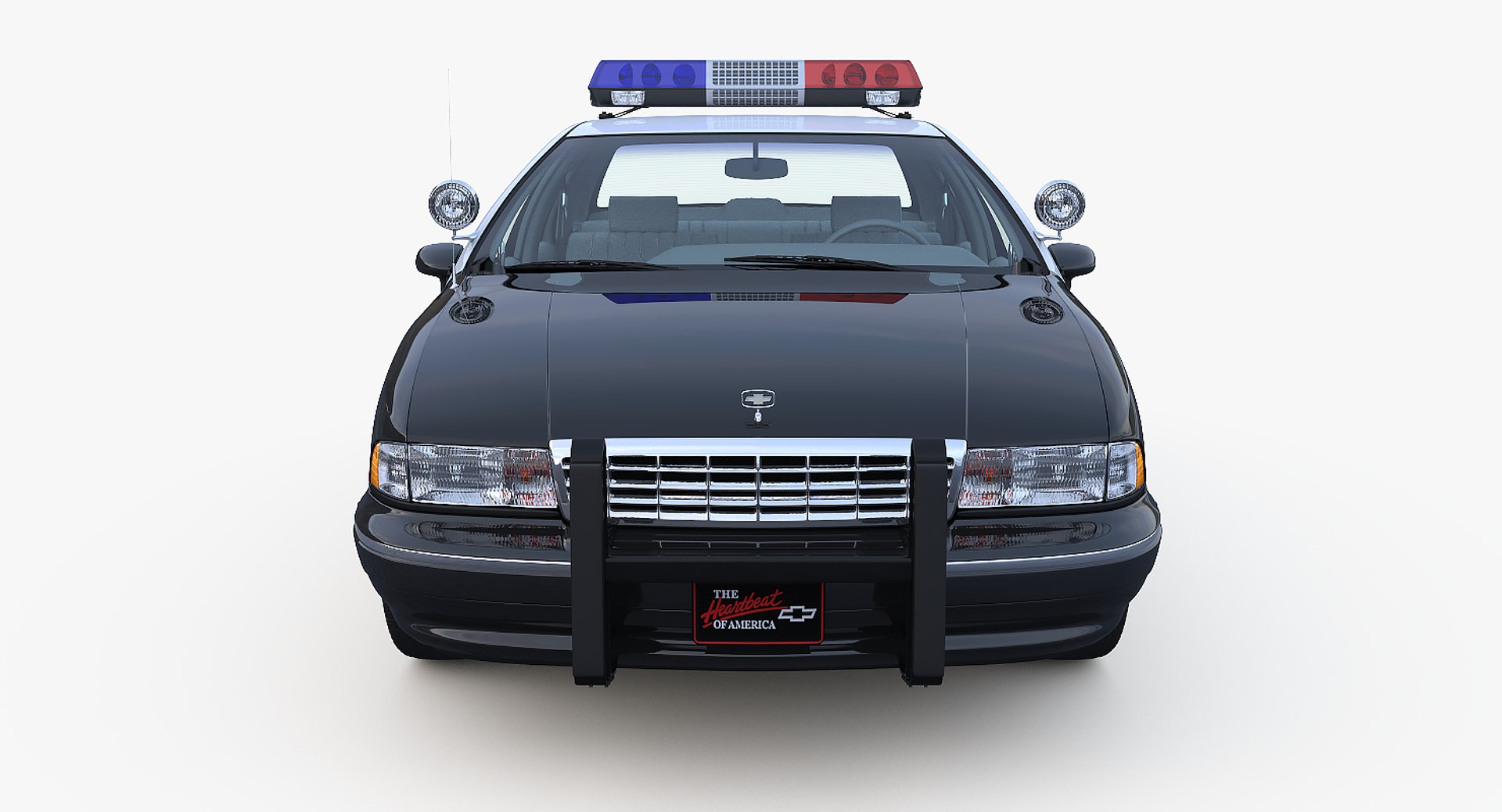 Lapd Chevrolet Caprice Police Car 3d Max