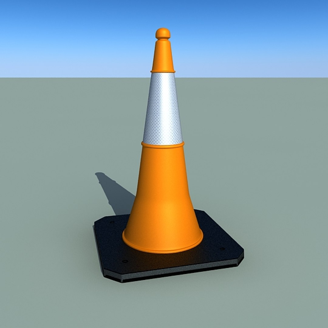 3d Traffic Cone Model