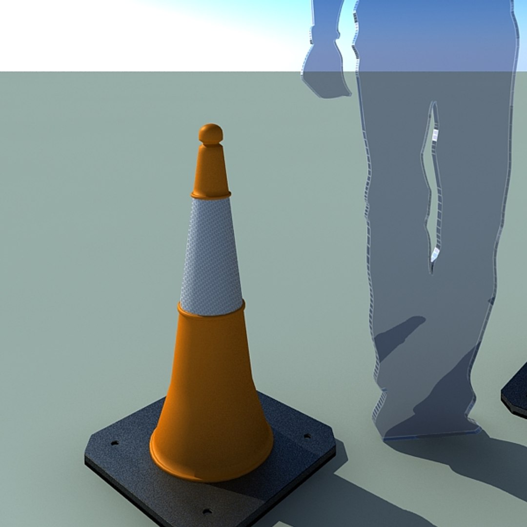 3d Traffic Cone Model