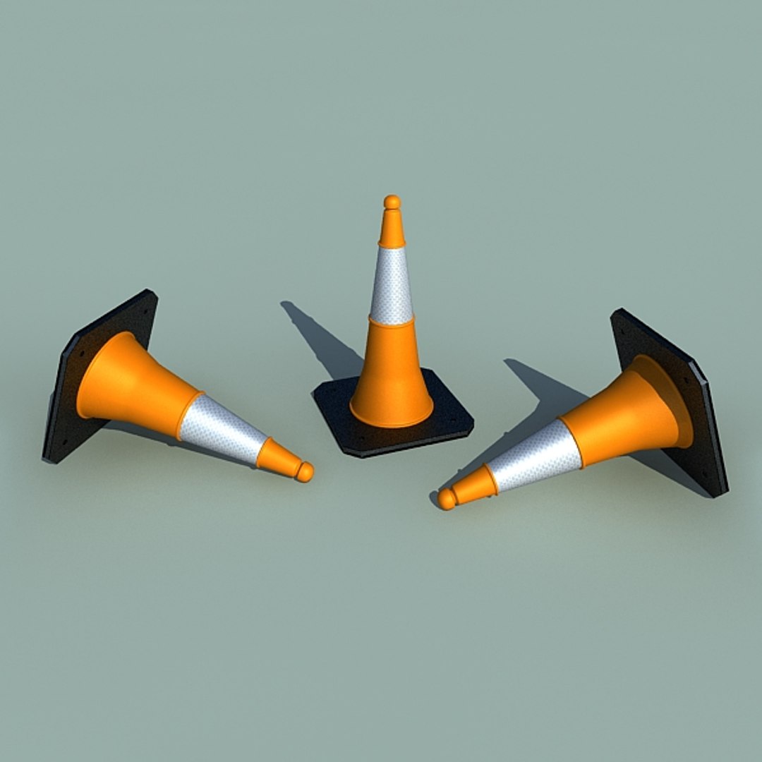 3d Traffic Cone Model