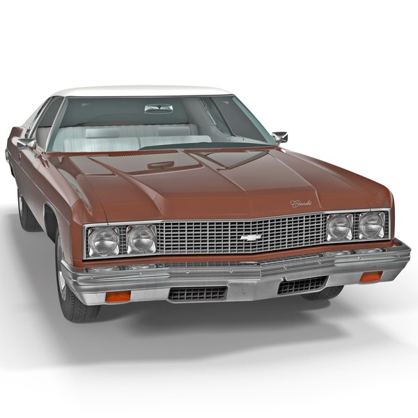 3d model chevrolet impala