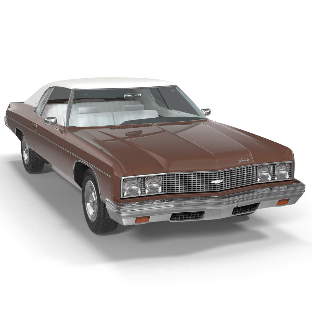 3d model chevrolet impala