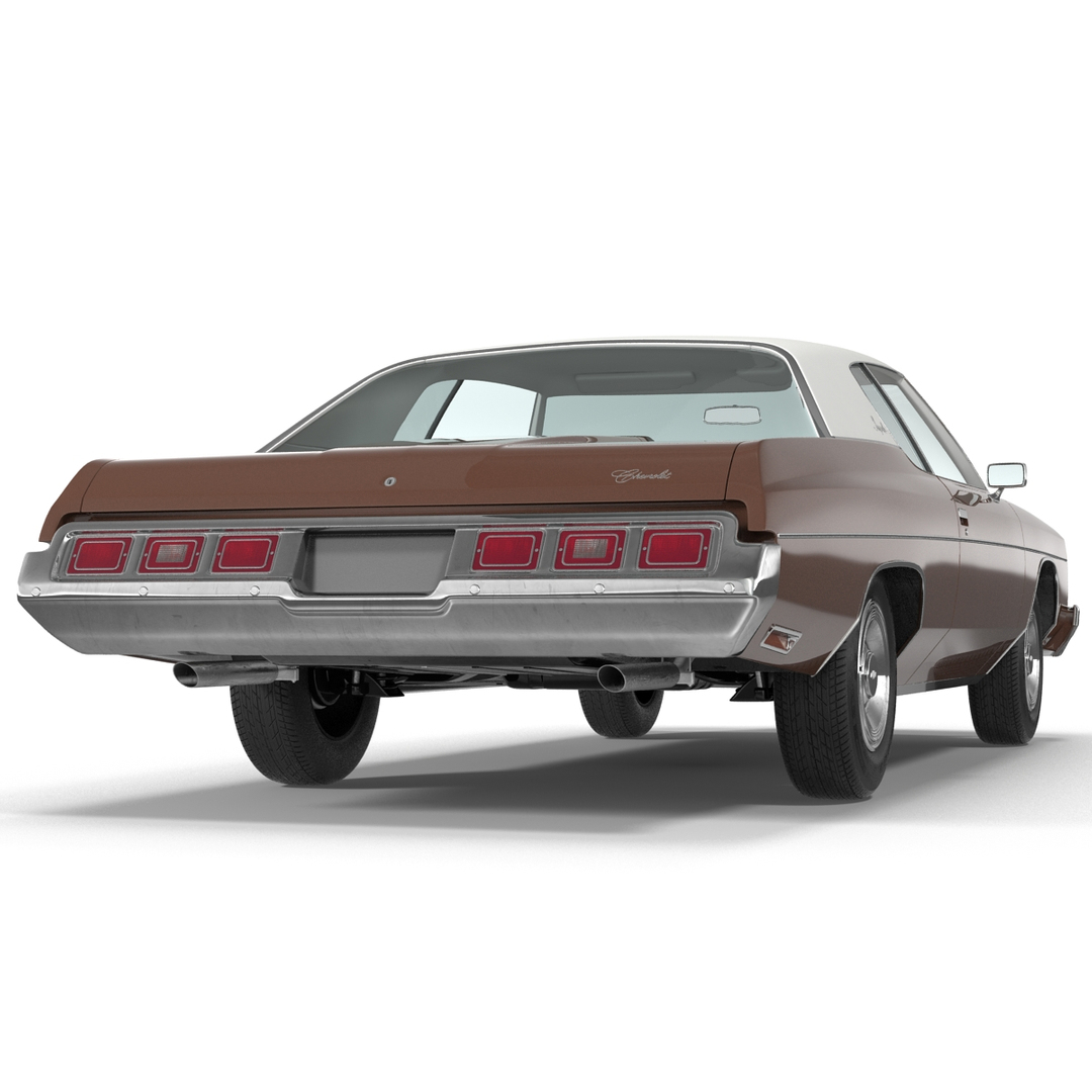 3d model chevrolet impala