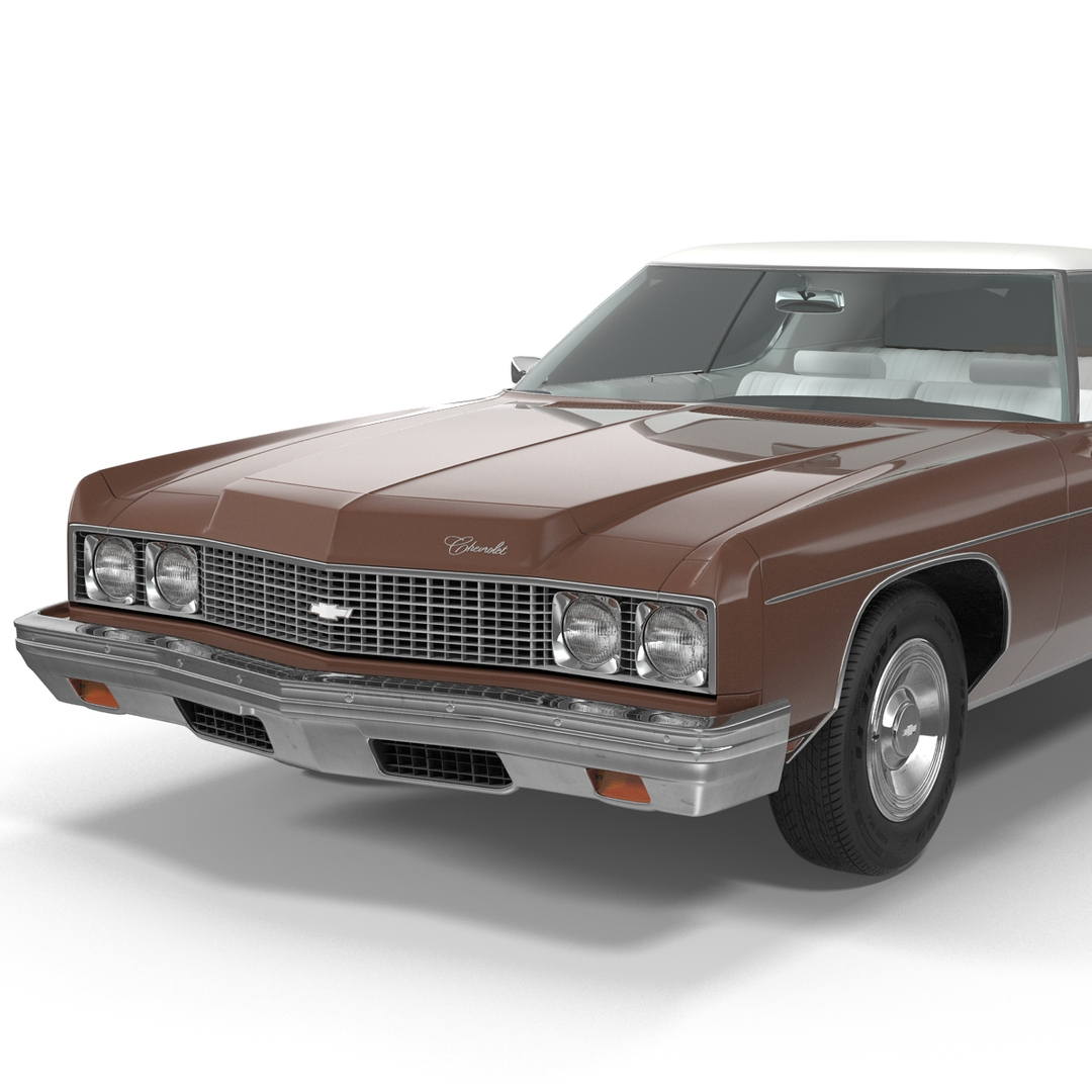 3d model chevrolet impala